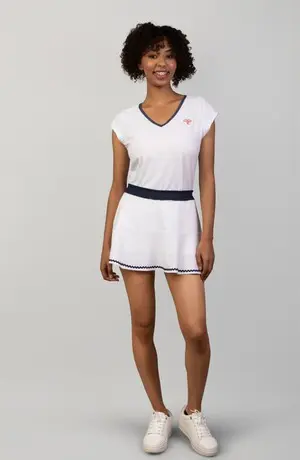 LOVE ALL TENNIS Classic Skort - Navy
