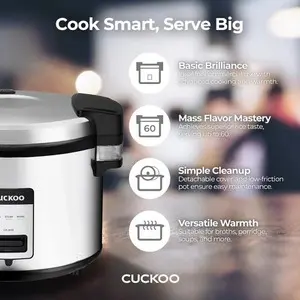 CUCKOO Cr-3032 Large Capacity Commercial Rice Cooker
