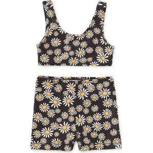 TEA COLLECTION Tankini And Board Shorts Swim Set - Daisy Days