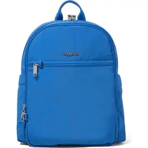 BAGGALLINI Securtex Anti-theft Getaway Backpack - Lapis