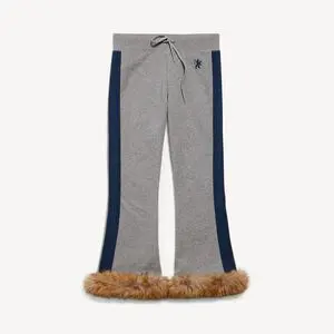 Balenciaga Lion Flared Capri Sweatpants