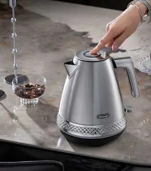 DE'LONGHI Stainless Steel Diadema Kettle