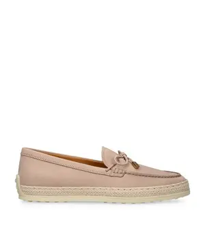 Women's Nude Suede Flats