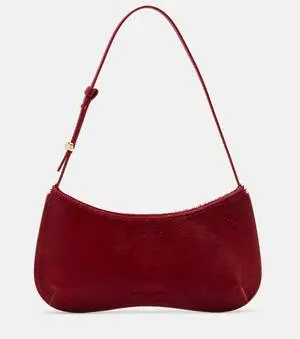 Jacquemus Bisou Calf Hair Shoulder Bag