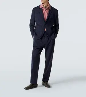 Etro Paisley Straight Pants
