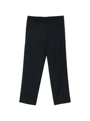 Emporio Armani Wool Trousers - Blue