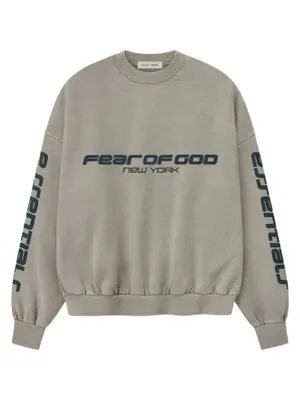 ESSENTIALS Heavy Fleece Cropped Relaxed Sweatshirt