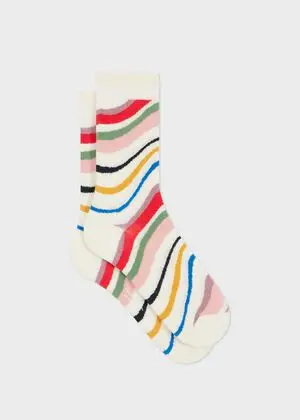 Paul Smith Cotton-blend 'swirl' Socks