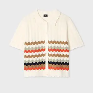 Paul Smith Zig Zag Stripe Knitted Top