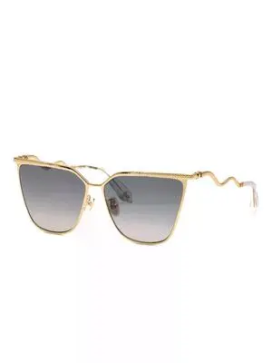 Roberto Cavalli Snake-effect Sunglasses