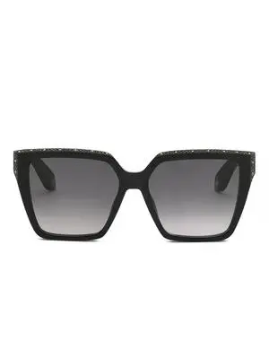Roberto Cavalli Silver Tone Eyewear For Women