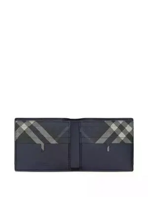 Burberry Pop Check Bifold Wallet