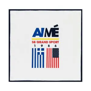 Aimé Leon Dore 38-gs Offshore Bandana - White