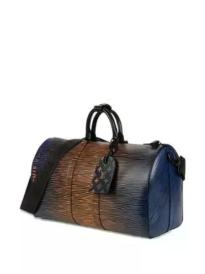 LOUIS VUITTON Striped Duffle Bag