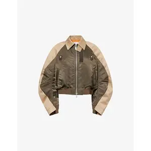 Sacai Contrast-twill Padded Shell Jacket