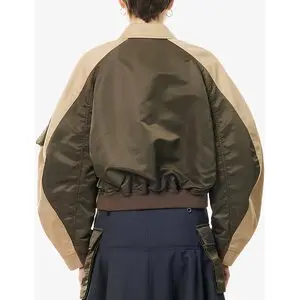 Sacai Contrast-twill Padded Shell Jacket
