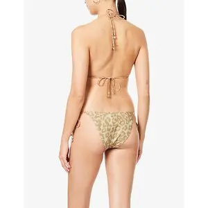 Zimmermann Awaken Metallic Triangle Bikini Set