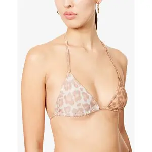 Zimmermann Awaken Metallic Triangle Bikini Set
