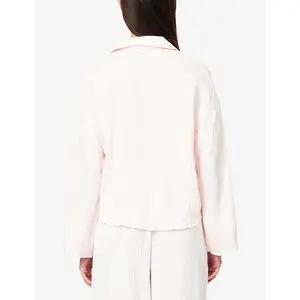 Lounge Crinkle Woven Pyjama Shirt