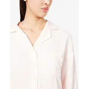 Lounge Crinkle Woven Pyjama Shirt