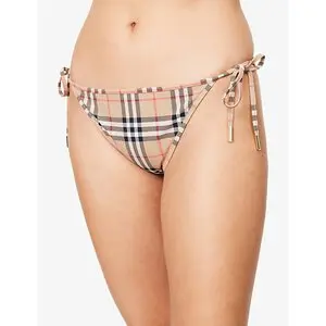 Burberry Check Triangle Bikini Set