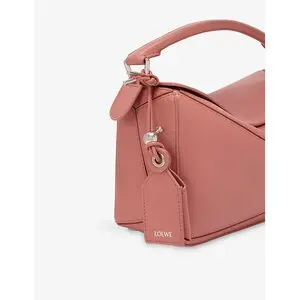 Loewe Puzzle Small Leather Top-handle Bag - Blush