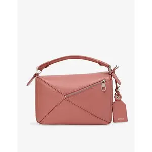 Loewe Puzzle Small Leather Top-handle Bag - Blush