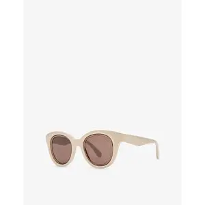 Loewe Butterfly Mini Anagram Acetate Sunglasses