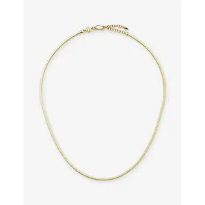 MISSOMA Lucy Williams X Short Square Snake Chain - Gold