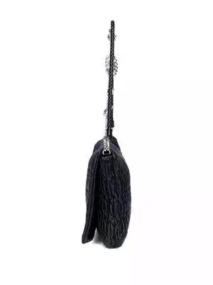 Miu Miu Braided Strap Embellished Shoulder Bag