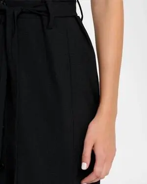 IRO PARIS Amilia Tie-waist Maxi Dress - Black