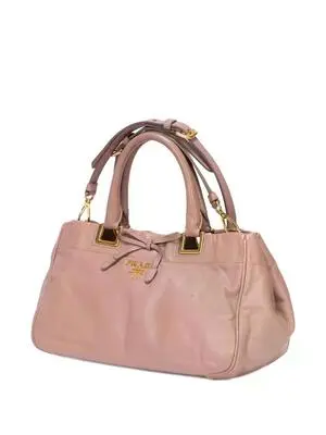 Prada Leather Top Handle Handbag