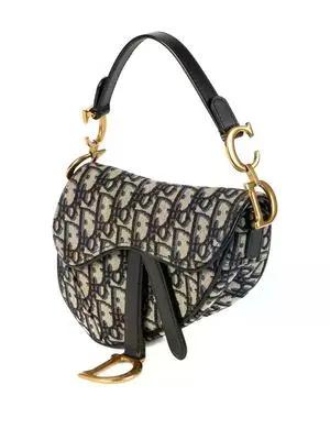 Dior Saddle Monogram Shoulder Bag