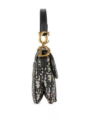 Dior Saddle Monogram Shoulder Bag