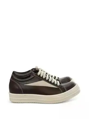 Rick Owens Panelled Sneakers - Brown