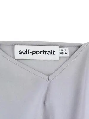 SELF-PORTRAIT Sleeveless Top