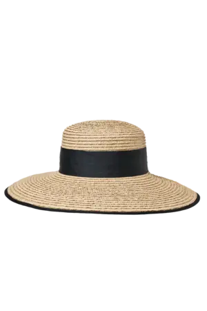 NORTON AND HODGES The Lazette Palm Hat - Natural