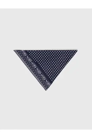 Maje Reversible Wool And Cashmere Scarf - Navy