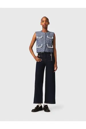 Maje Tweed Vest