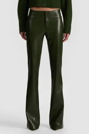 Alice + Olivia Olivia Vegan Bootcut Pant