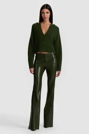 Alice + Olivia Olivia Vegan Bootcut Pant