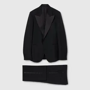 Gucci Light Wool Mohair Canvas Suit