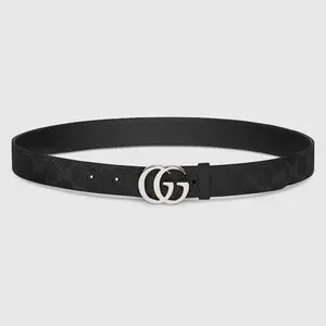 Gucci Gg Marmont Belt - Black