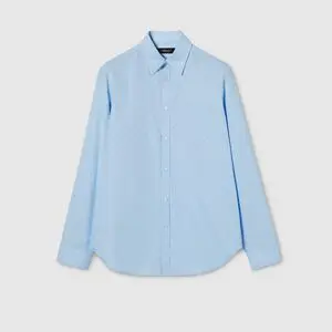 Gucci Gg Cotton Poplin Shirt - Blue