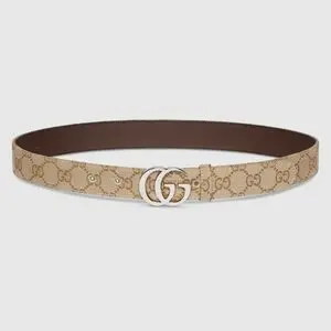 Gucci Gg Marmont Belt - Beige
