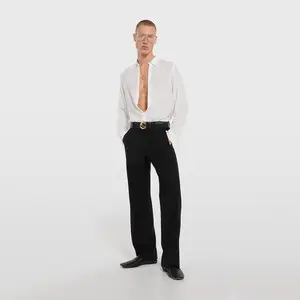 Gucci Belt With Interlocking G Buckle - Black
