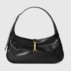 Gucci Jackie Slim Small Shoulder Bag - Black