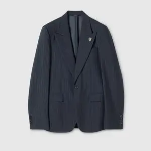 Gucci Pinstripe Wool Jacket