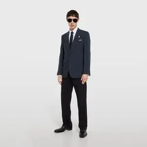 Gucci Pinstripe Wool Jacket