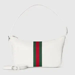 Gucci Lunetta Small Crossbody Bag - White